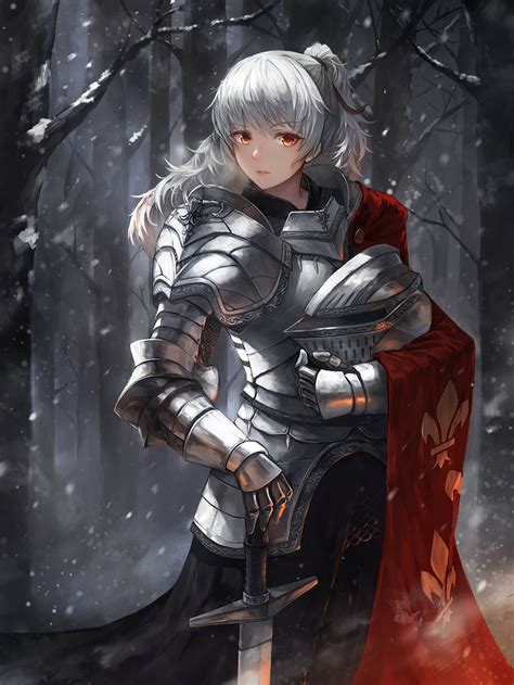 Anime Girl Knight