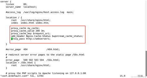 web缓存之nginx缓存 nginx 缓存 csdn博客