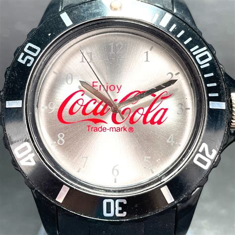 Yahooオークション 美品 Coca Cola コカコーラ 腕時計 アナログ ク