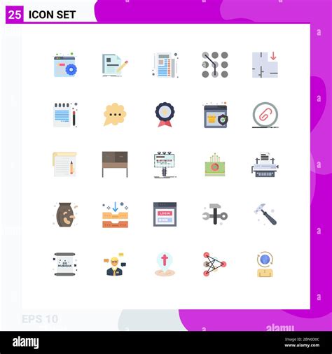 Set Of 25 Modern Ui Icons Symbols Signs For Apartment Password Resume