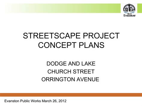 Streetscape Presentation Final 32612