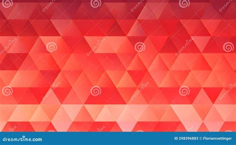 dynamic pattern of light red triangles futuristic wallpaper stock