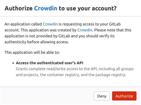 Gitlab Integration Crowdin Docs