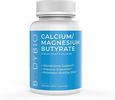 Gut Health Supplement 100 Caps Butyratecalciummagnesium Ultimate