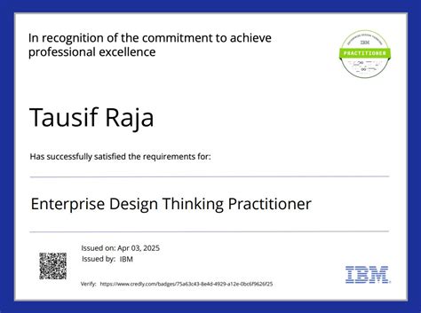 Ibm Designthinking Innovation Growth Userexperience Problemsolving Tausif Raja