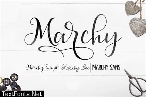 Marchy Script Font