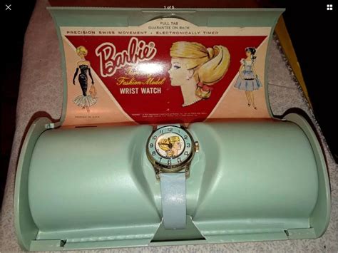 Liscensed Barbie Watch Set Vintage Barbie Dolls Vintage Barbie Barbie