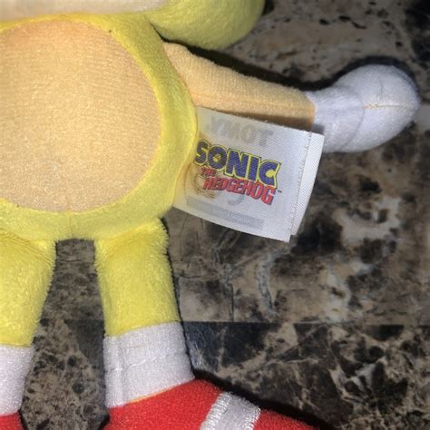 Mavin Sonic The Hedgehog Classic Super Sonic Plush Toy Tomy 2018 8