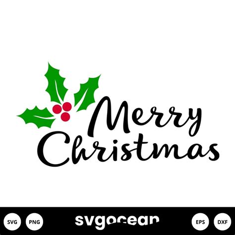 Christmas Signs Svg Vector For Instant Download Svg Ocean — Svgocean