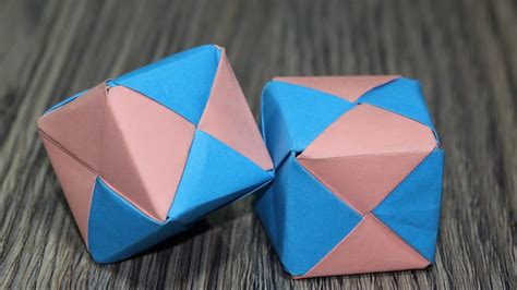 How To Make A Paper Cube Box Step By Step YouTube