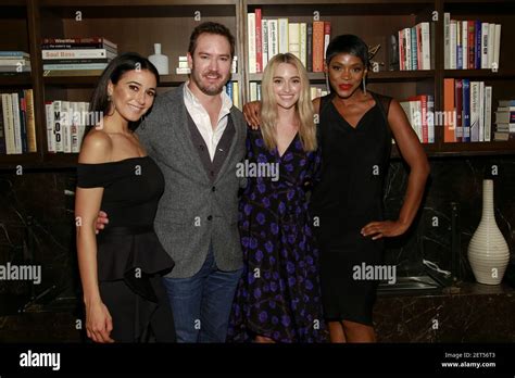 New York December 3 Emmanuelle Chriqui Mark Paul Gosselaar Brianne