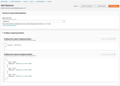 Appsync Data Source None Awstut