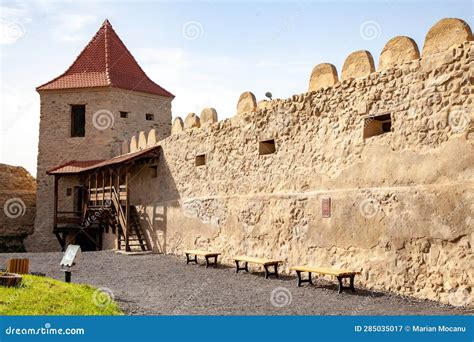 Rupea Fortress Is A Medieval Fortress In Transylvania Romania Stock