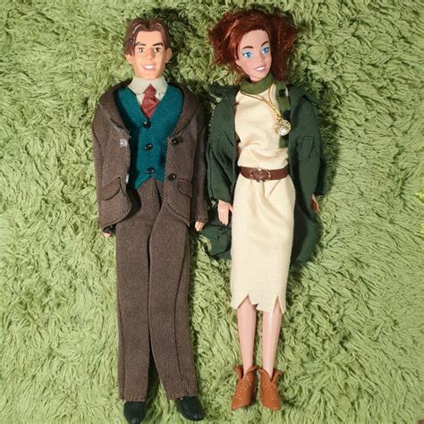 1997 Anastasia Rare Doll And Dimitri Doll Vintage Set Barbie Size