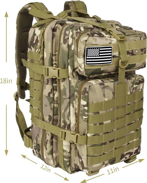 Jueachy Mochila táctica para hombres mochila de caza para niños mochila de EDC militar