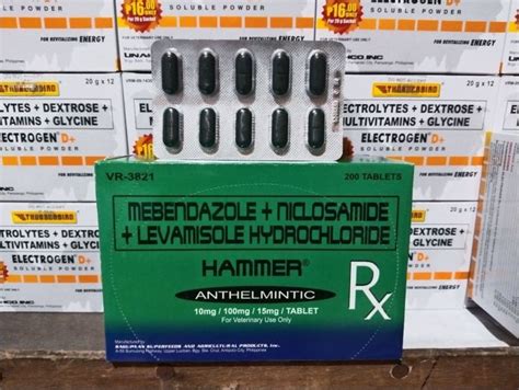 Hammer Tablet Dewormer For Gamefowl 10pcs Lazada Ph