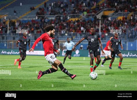 Egypt Cairo 24 March 2023 Mohamed Salah Of Egypt During Qualifying
