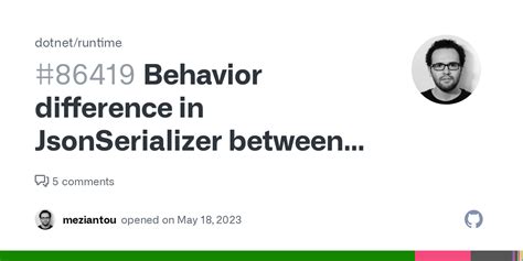 Behavior Difference In JsonSerializer Between NET7 And NET8 P4