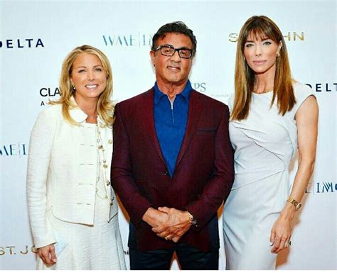Jennifer Flavin Stallone With Sly And Sister Tricia Facebook