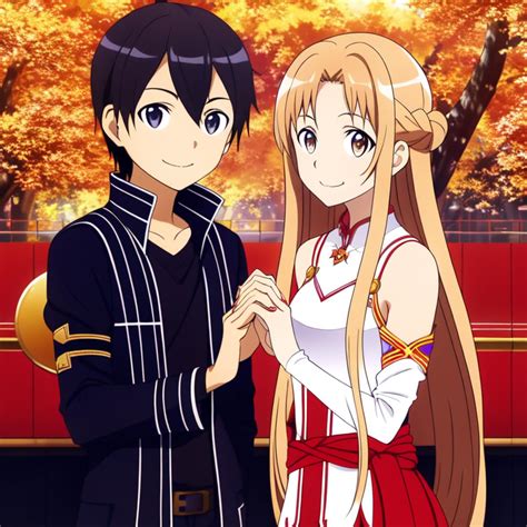 Asuna And Kirito Get