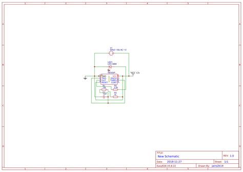 Pisca 555 Easyeda Open Source Hardware Lab