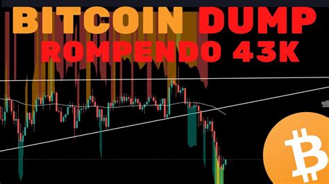 Bitcoin Dump Rompendo K E Agora Estrat Gias An Lise T Cnica Sentimento Youtube