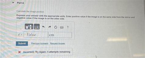 Solved A 2 0 Cm Tall Object Is 11 Cm In Front Of A Concave Chegg Com