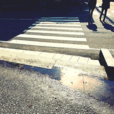 Premium Photo View Of Zebra Crossing