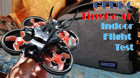 Tinygo 4k Indoor Flight Test Caddx Loris 4k Youtube