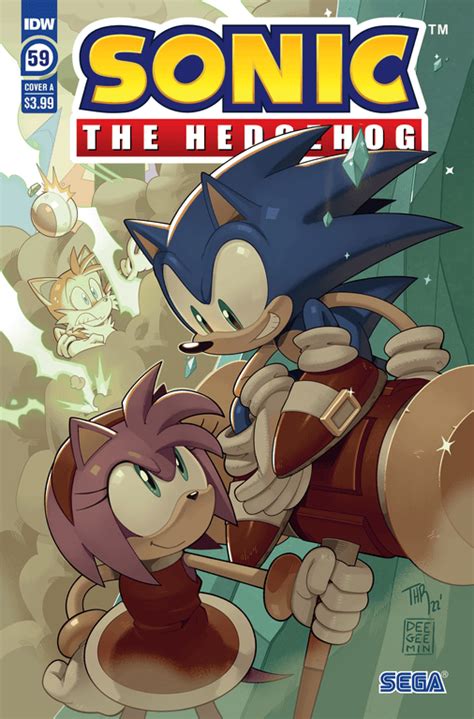 Sonic Idw Comics Issue 59 Cover A Revealed Sonicthehedgehog In