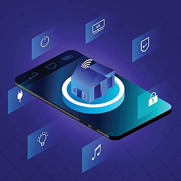 Technology Devices Enable Connectivity And Control Of A Smart Home Vector Wifi Matrix Lock