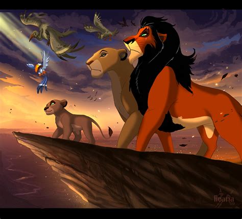 Lion King Scar And Sarabi