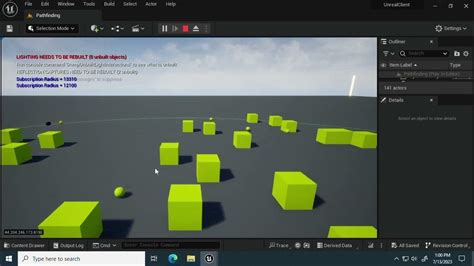 aws simspace weaverのチュートリアルをunreal engineで動かしてみた youtube