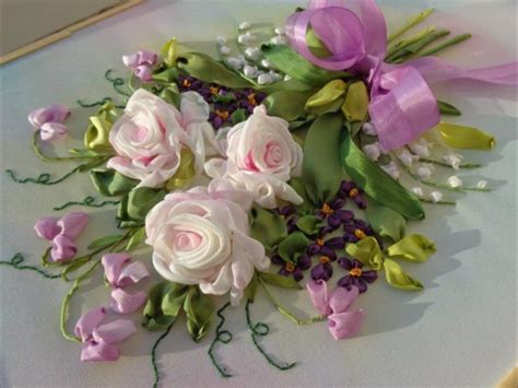 Пин от пользователя Ola на доске Ribbon Embroidery Вышивка на