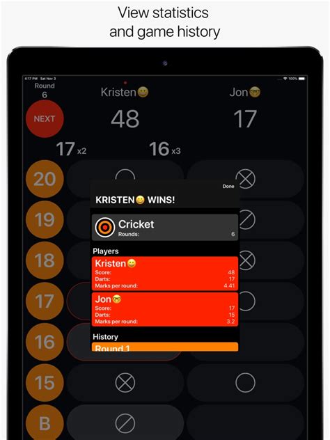 Dart Scoreboard Pro On