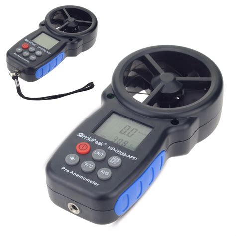 HP B APP Digitale Anemometer Holdpeak Handheld Grandado