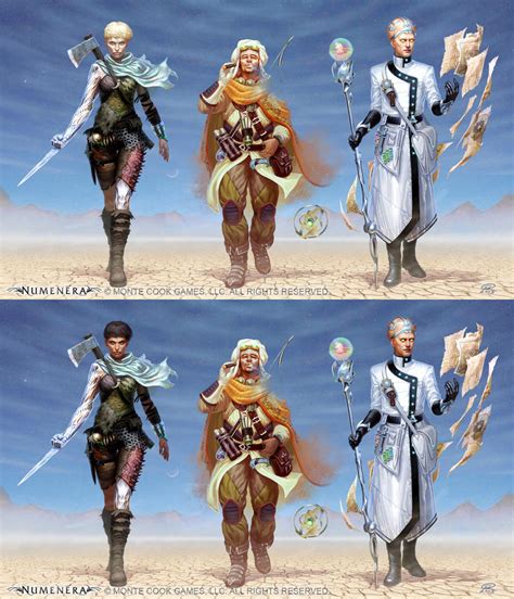 Numenera Characters By Akeiron On Deviantart