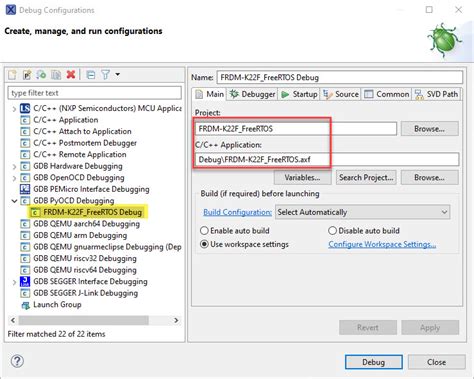 Debugging Embedded Targets With Pyocd And Eclipse Mcu On Eclipse