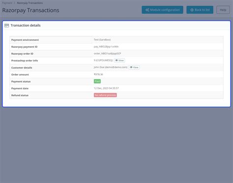 Prestashop Razorpay Payment Gateway Secure Online Payments Webkul