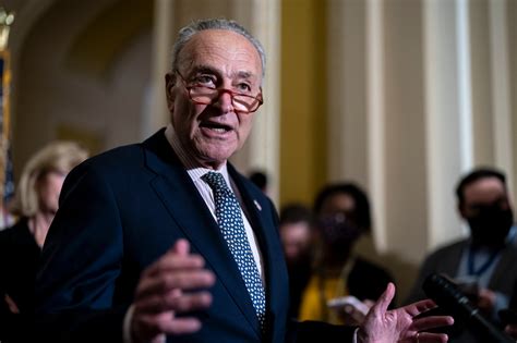 ‘they Should Have Had Access To Funds From Day One Schumer Vows To