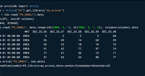 why arcticdb our answer to high volume dataframe processing in quant