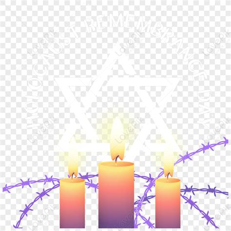 세계 일러스트 대전 나치 강제 수용소 국제 홀로 코스트 현충일인종촛불 Png 일러스트 무료 다운로드 Lovepik