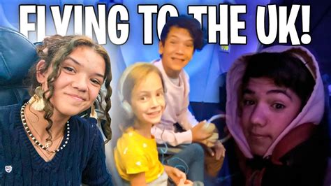 Flying To Uk Large Fam Of 7 Road Trip Youtube