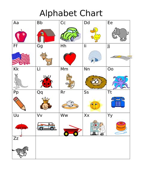 Abc Chart Printable Pdf Printable Word Searches