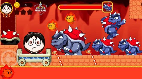 Red Ball V Red Boss Challenge Part 16 Molten Abyss M Android