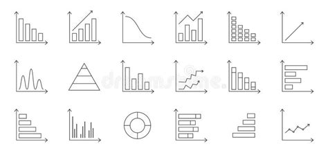 Pie Chart Icons Circle Section Graph 2 3 4 5 6 Segment Infographic