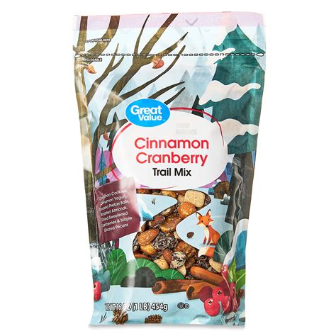 Brandclub Great Value Cinnamon Cranberry Trail Mix 16 Oz