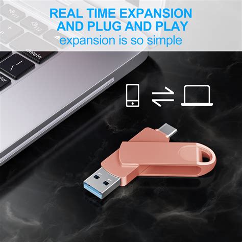 Tersanhong Usb C Flash Drive 1000gb Type C Thumb Drives Memory Stick Data Storage Pen Drives