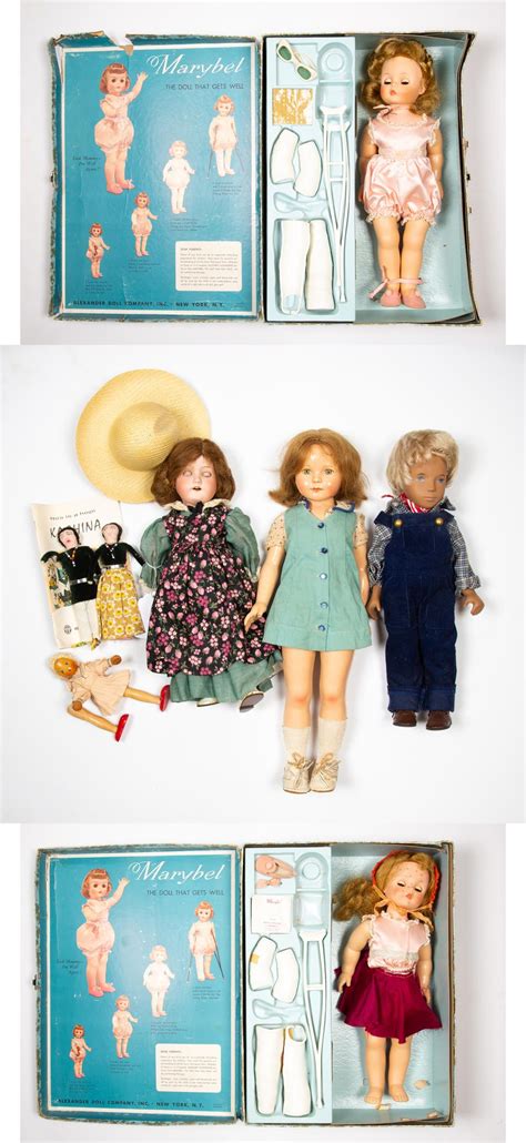 Sold Price Lot Of Six Dolls September 4 0119 1000 Am Edt