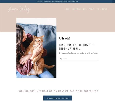 how to set up a custom 404 page on squarespace lauren taylar